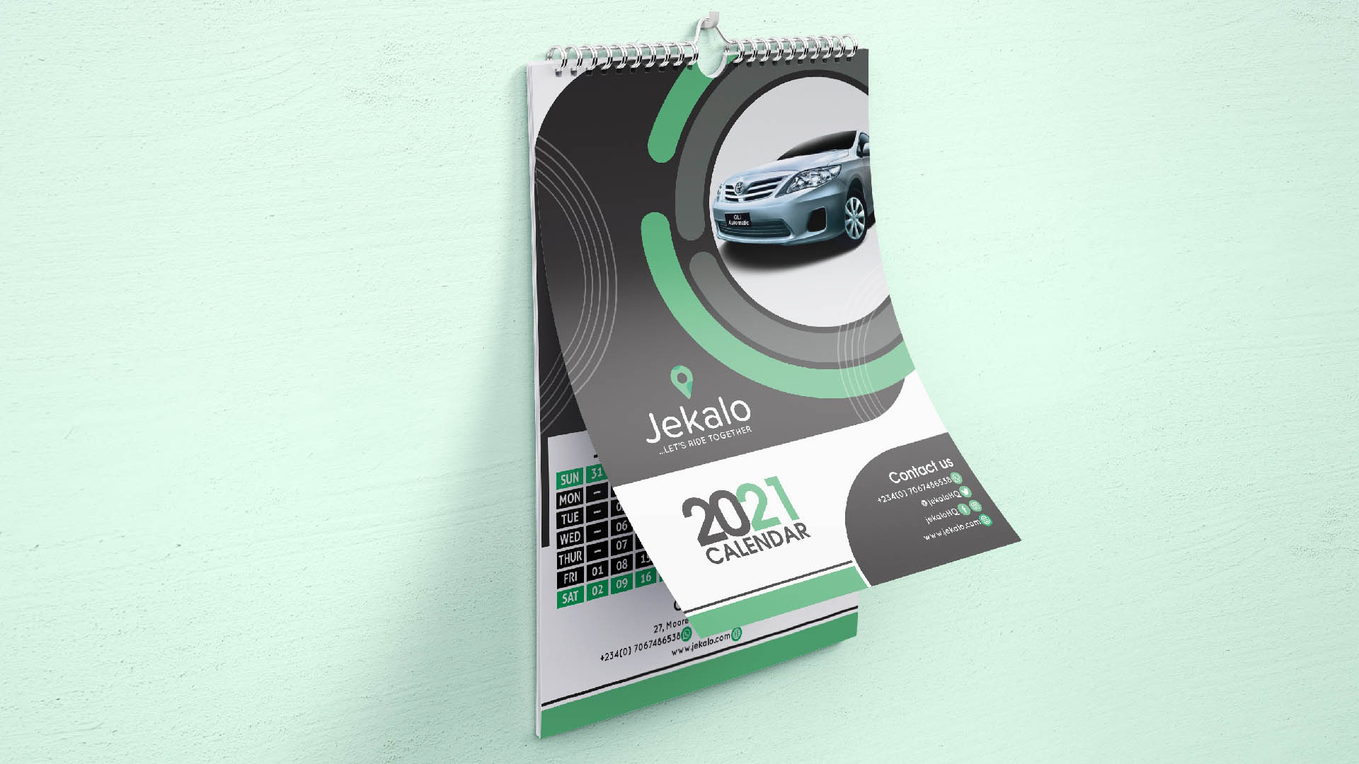 Creative Calendar Designs in Nigeria 08030632553