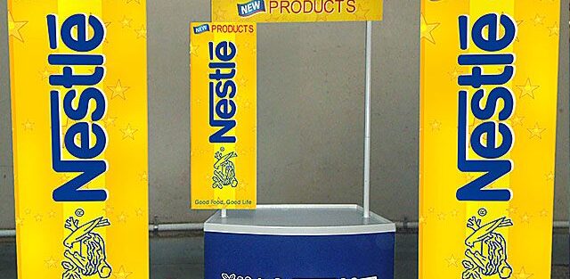 Promotional Counter Tables by Branditprintit – Elevate Your Event in ...